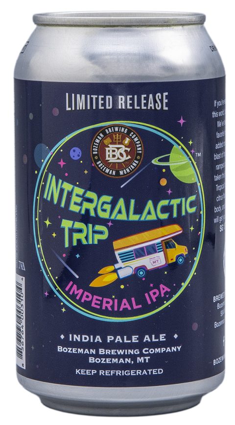 Intergalactic Trip Imperial IPA - Bozeman Brewing Company