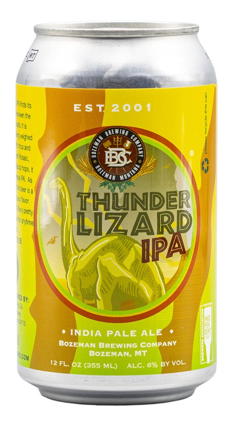 Thunder Lizard IPA - Bozeman Brewing Company