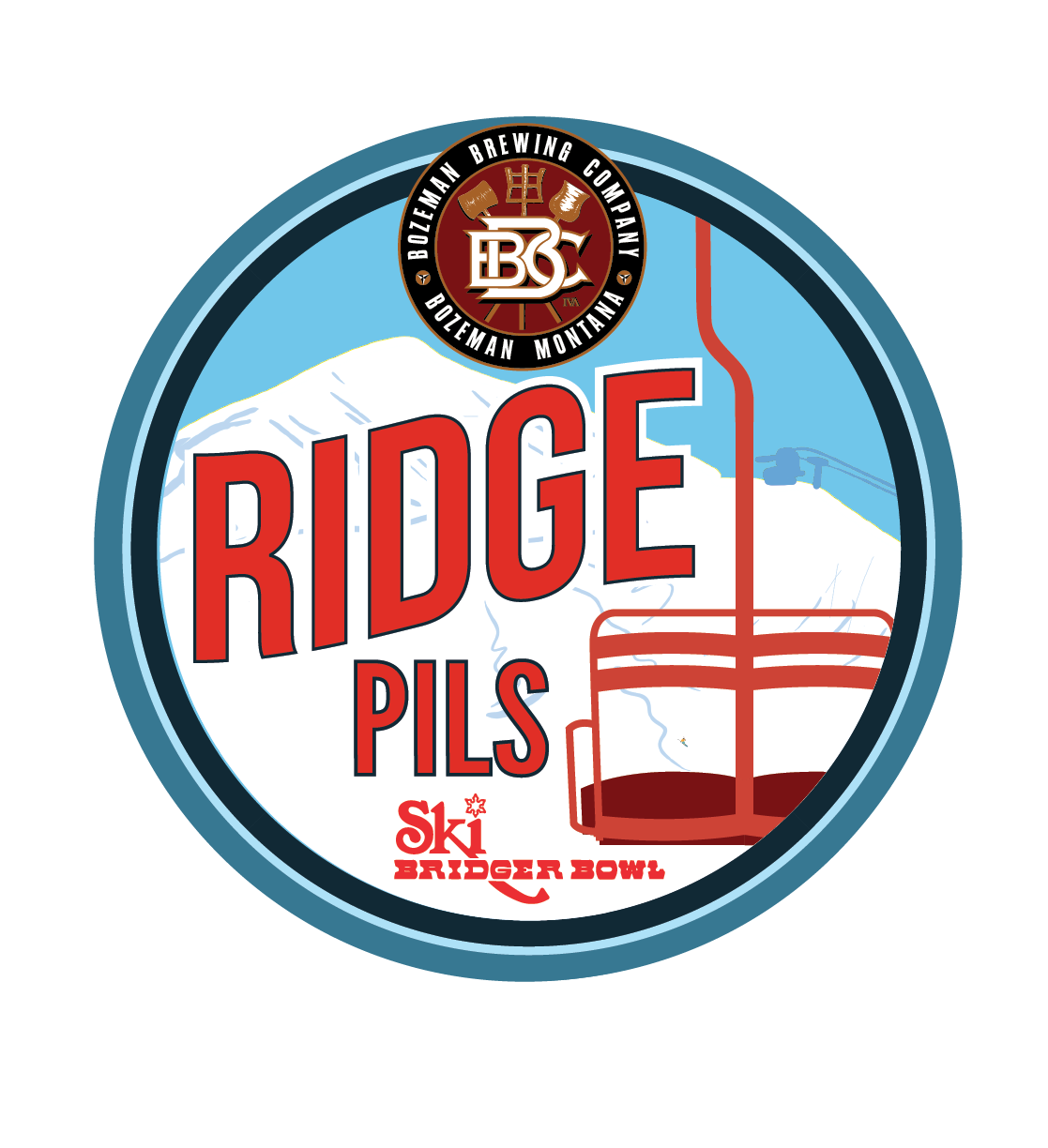 Ridge Pils - Bozeman Brewing Company
